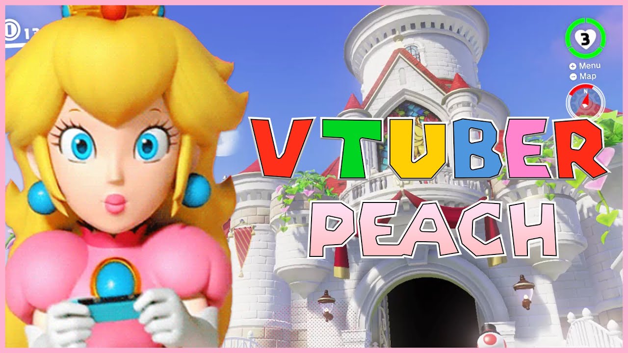 VTuber Princess Peach - Ep 1 (Pilot) Super Mario 3D World ...