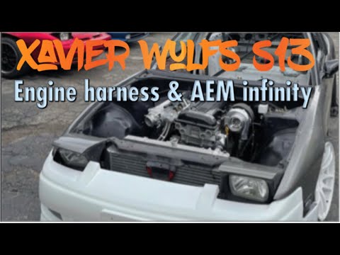 Xavier wulfs S13 Part 1 (update on car, building a engine harness, and ...