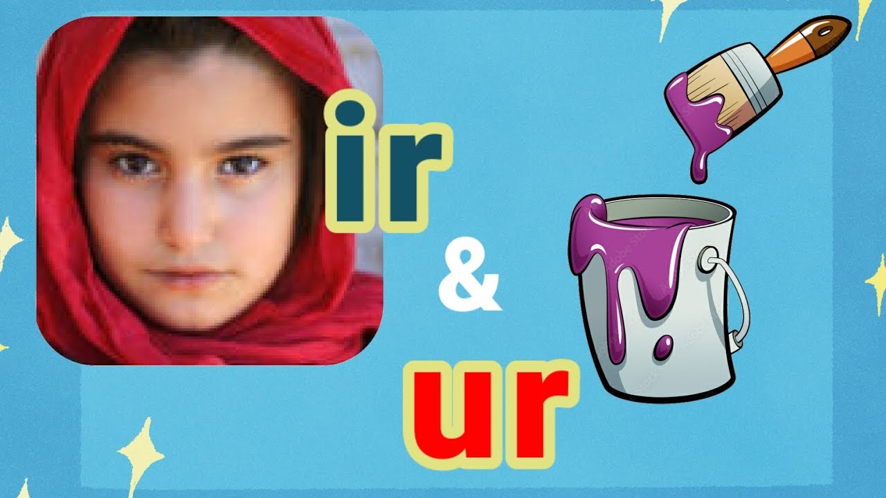 Phonics words with ir and ur we can 3 unit 10 learn english for kids ...