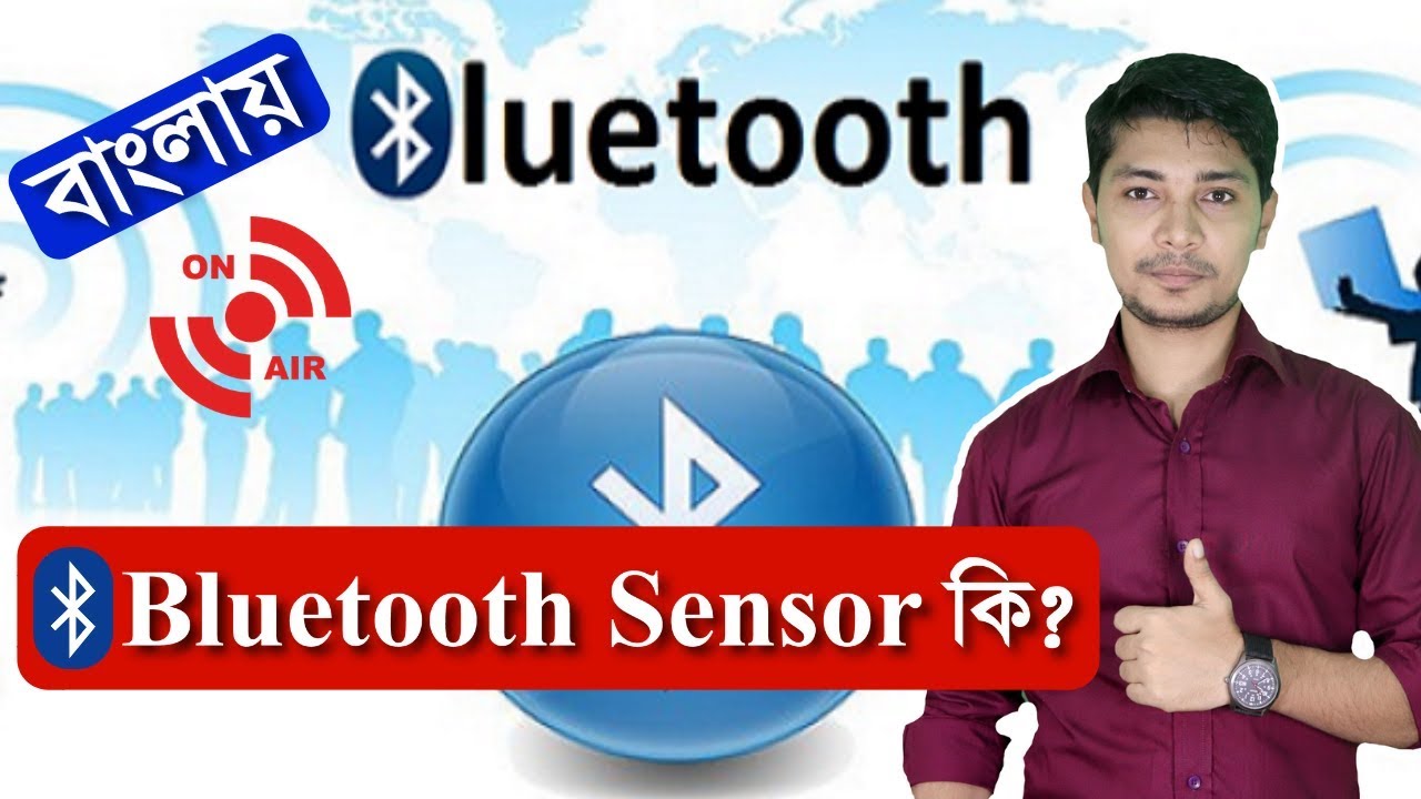 Wireless communication with Bluetooth Sensor bangla | How it wroks ...
