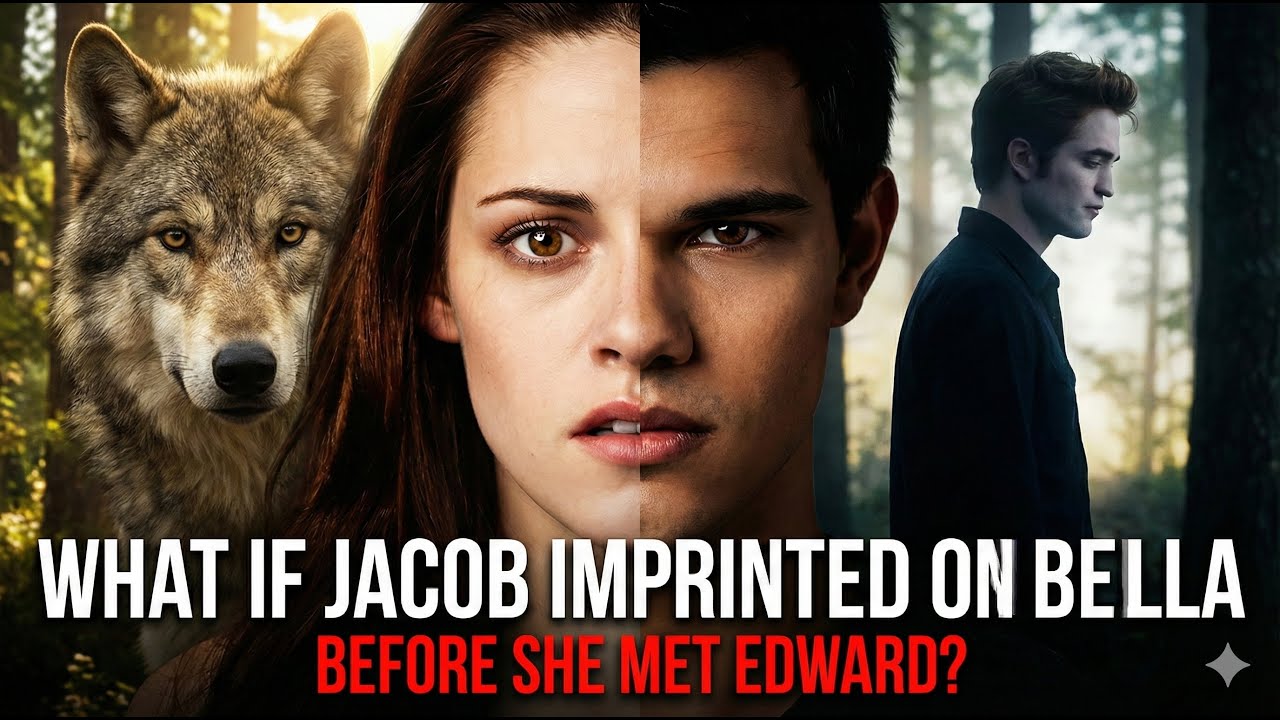 What If Jacob Imprinted on Bella BEFORE She Met Edward? | Twilight ...