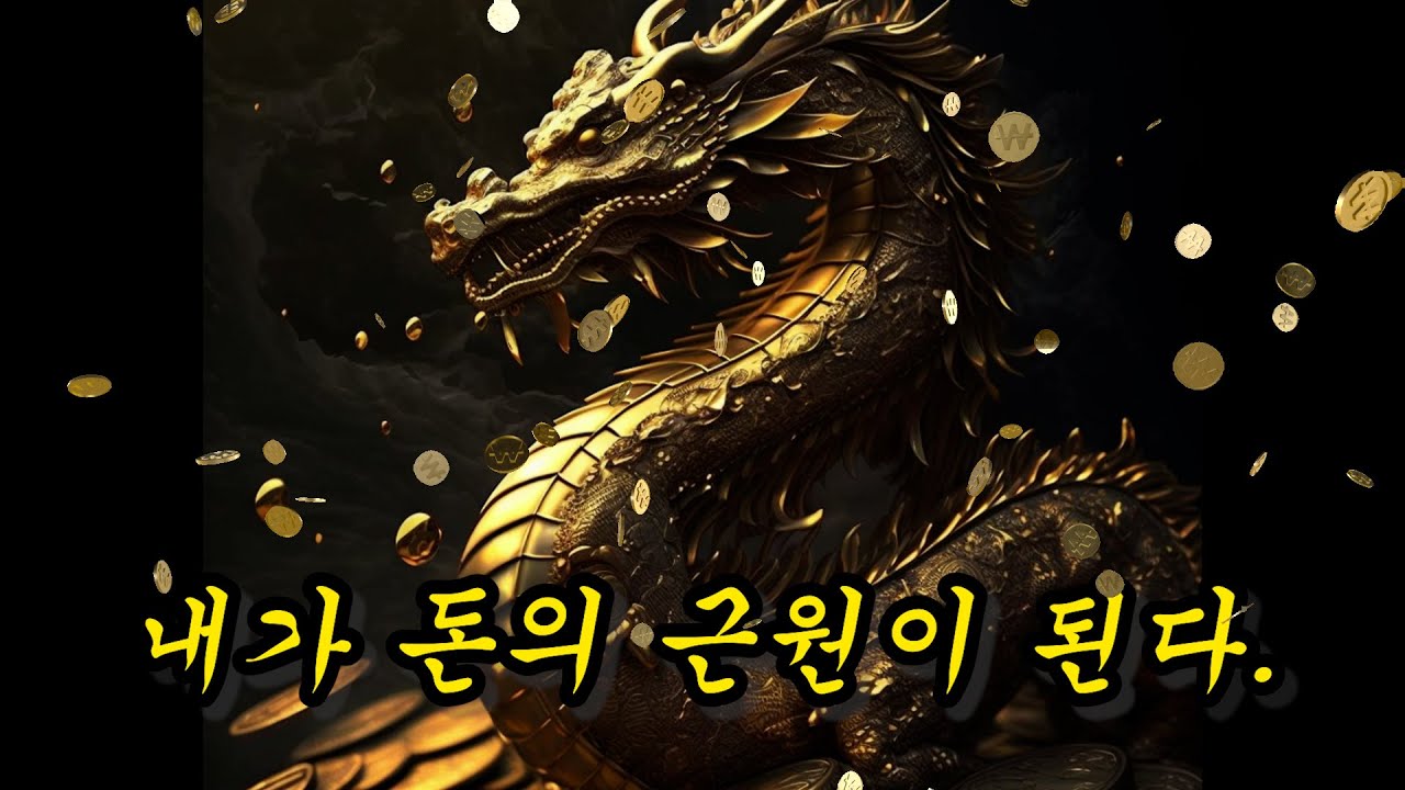 5분만 들어라🌕재물운을 불러오는 황금용🌕큰돈이 생긴다 재물이 들어온다🌕반드시 이뤄진다 자기확신 자기암시 돈이 생기는 명상