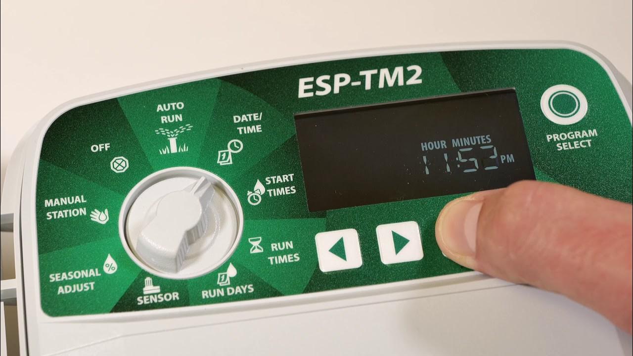 Programming a RainBird Irrigation Controller - YouTube