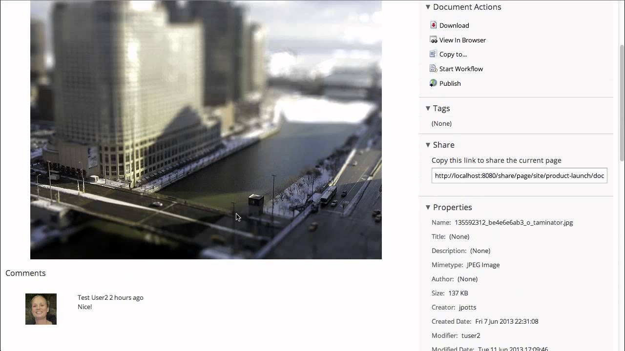 Alfresco Community Edition 4.2 How-To: Explore Social Features - YouTube