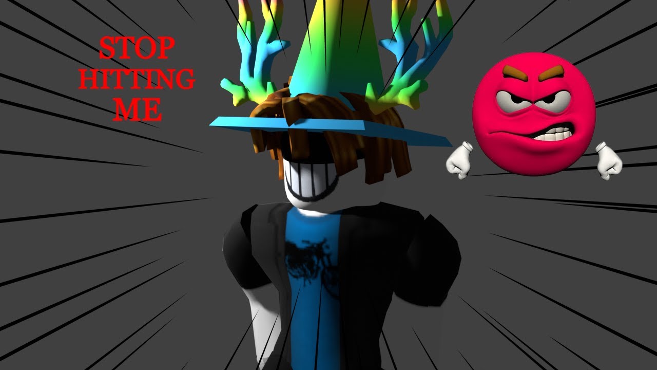 "STOP HITTING ME!"😡 (The Strongest Battlegrounds) - YouTube