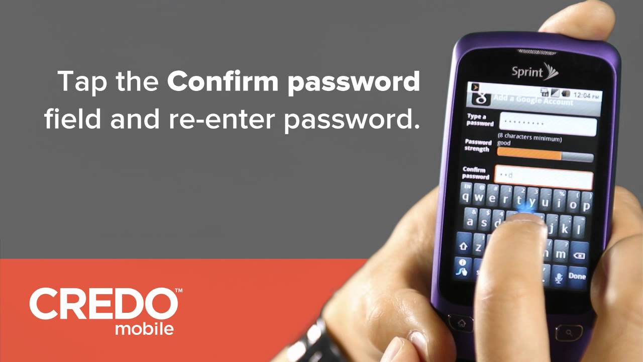 Creating a New Gmail Account on the LG Optimus S - YouTube