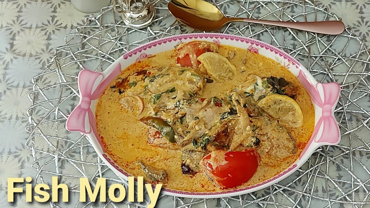 Simple Fish Molly Recipe | Scrumptious by Faseela - YouTube