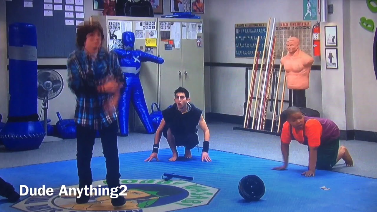 Kickin' iT Jack doing flips - YouTube