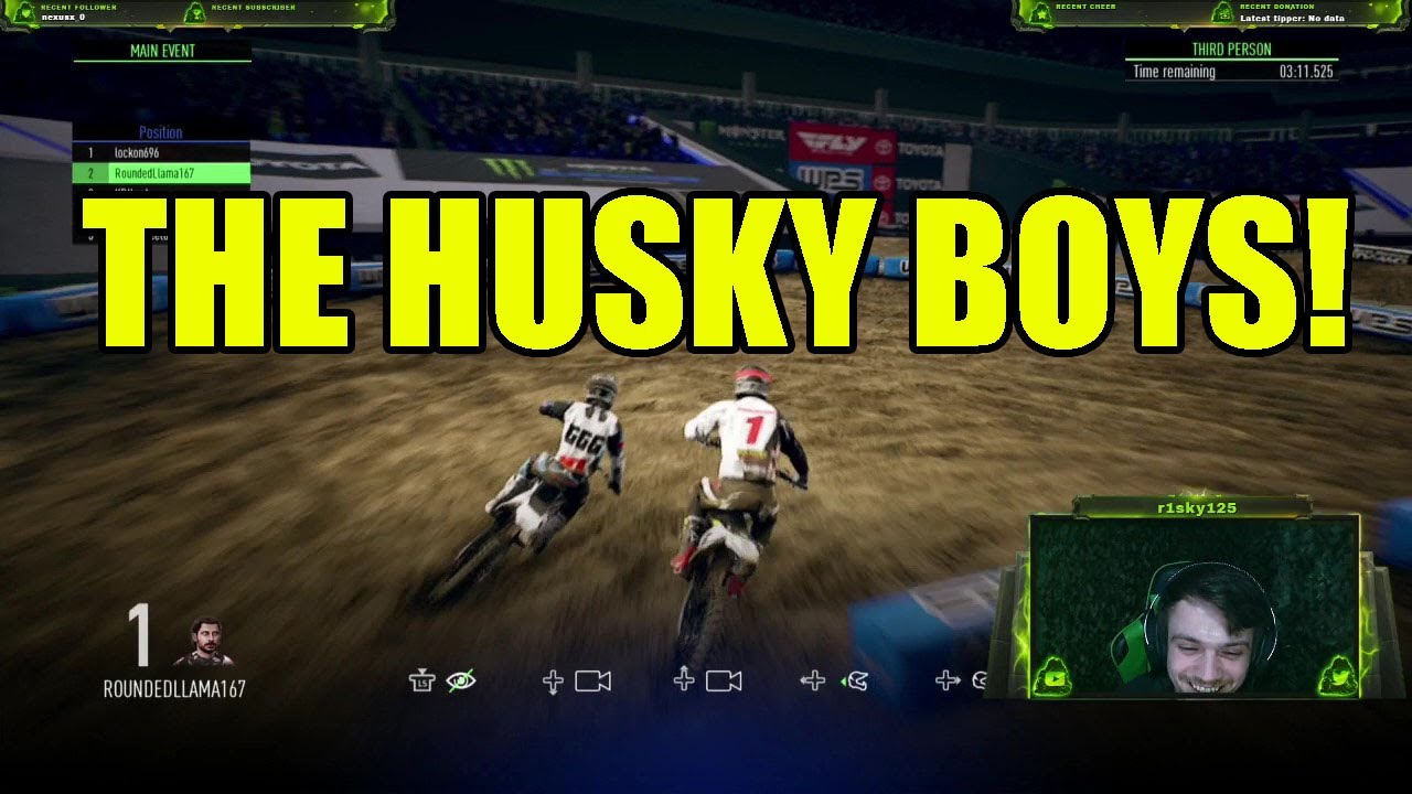 BEST Supercross Racing EVER! With AMAZING Commentator! - YouTube