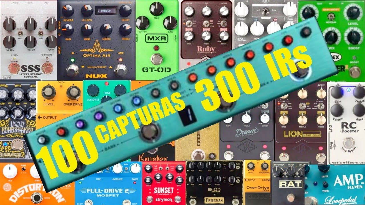 Super Pack "100" Preamps + "300" Impulse Responses (TANK G/BLACKBOX ...