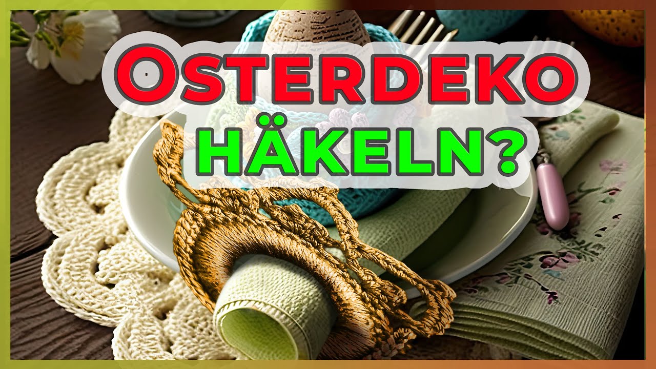 DIY gehäkelte Serviettenringe, die deine Gäste beeindrucken werden ...