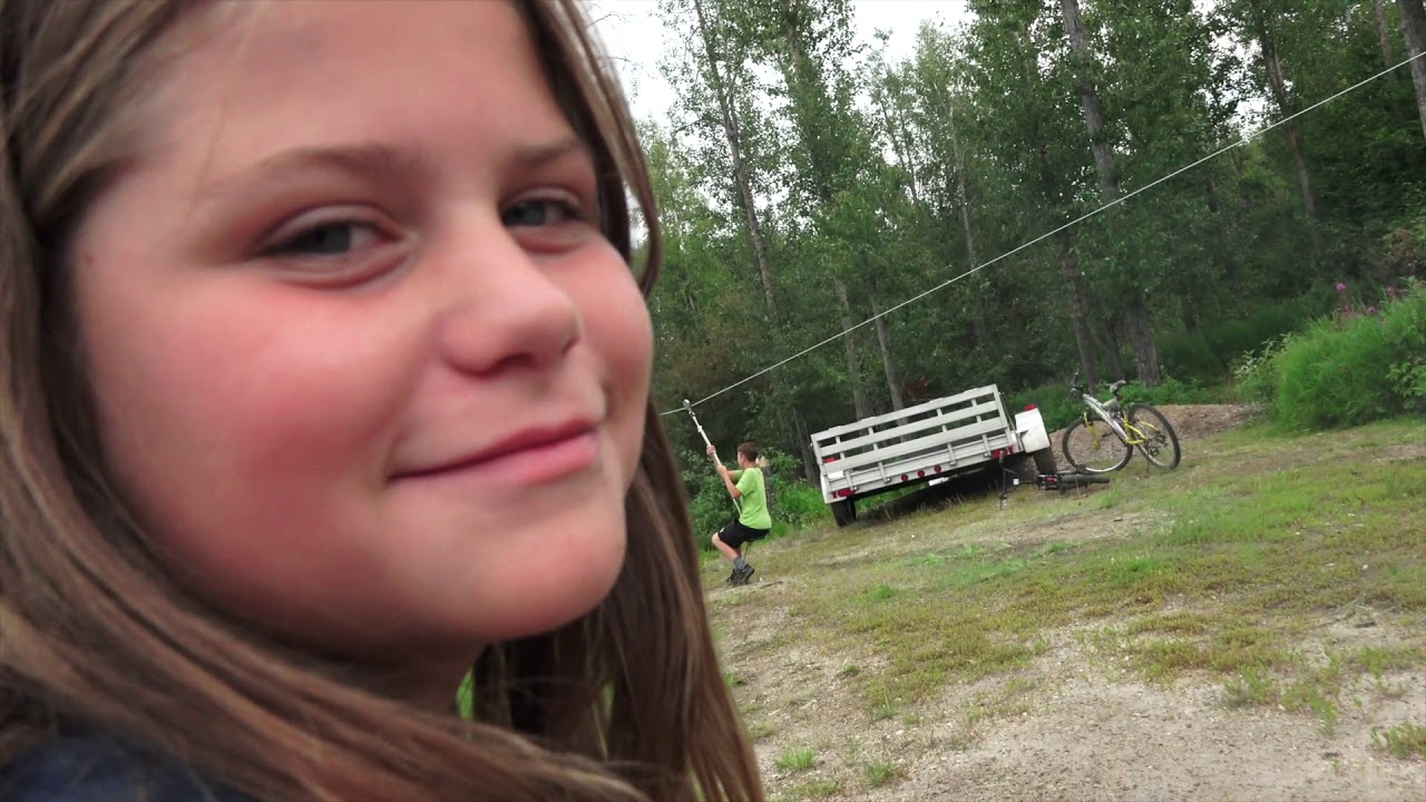 We Made A 160 feet Zip line.... - YouTube