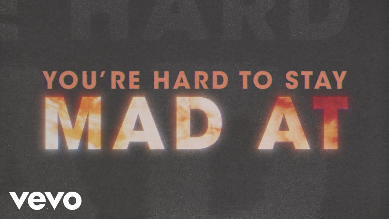 Tim McGraw - Hard To Stay Mad At (Lyric Video) - YouTube