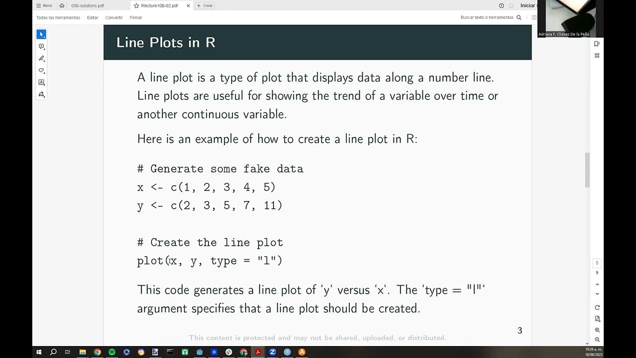 Week 2: Intro to R (Plotting in R) - YouTube