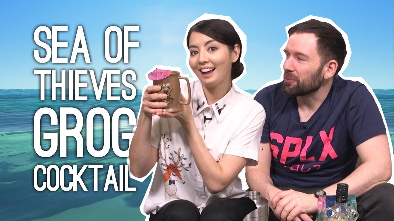 Sea of Thieves Grog Cocktail: We Mix Pirate Grog With Rum, Sugar, Lime ...