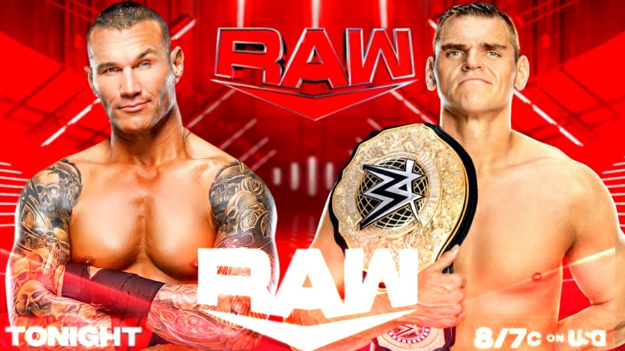 Randy Orton vs Gunther Wwe World Heavy Weight Championship Raw - Full ...