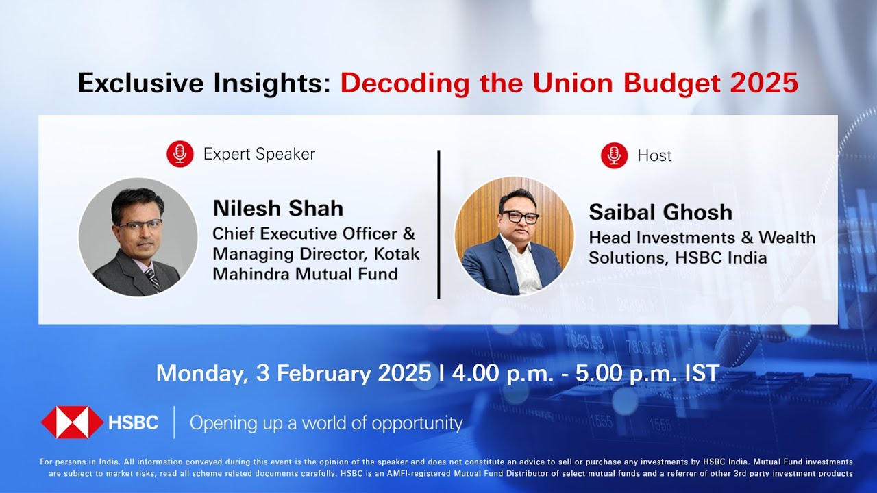 Decoding the Union Budget 2025 Webinar - YouTube