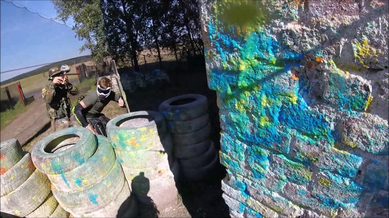 CQB Paintball clearing Rooms - YouTube