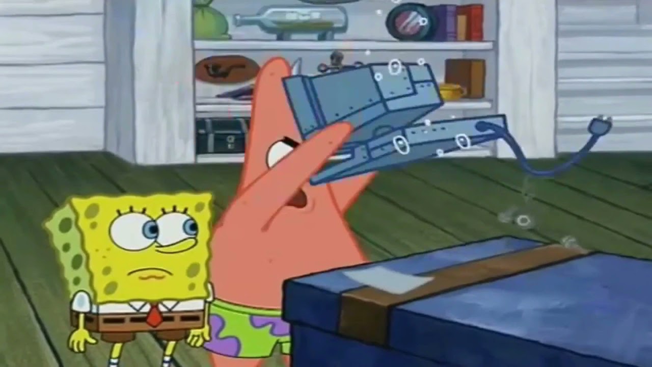 Patrick Smashes His Computer - YouTube