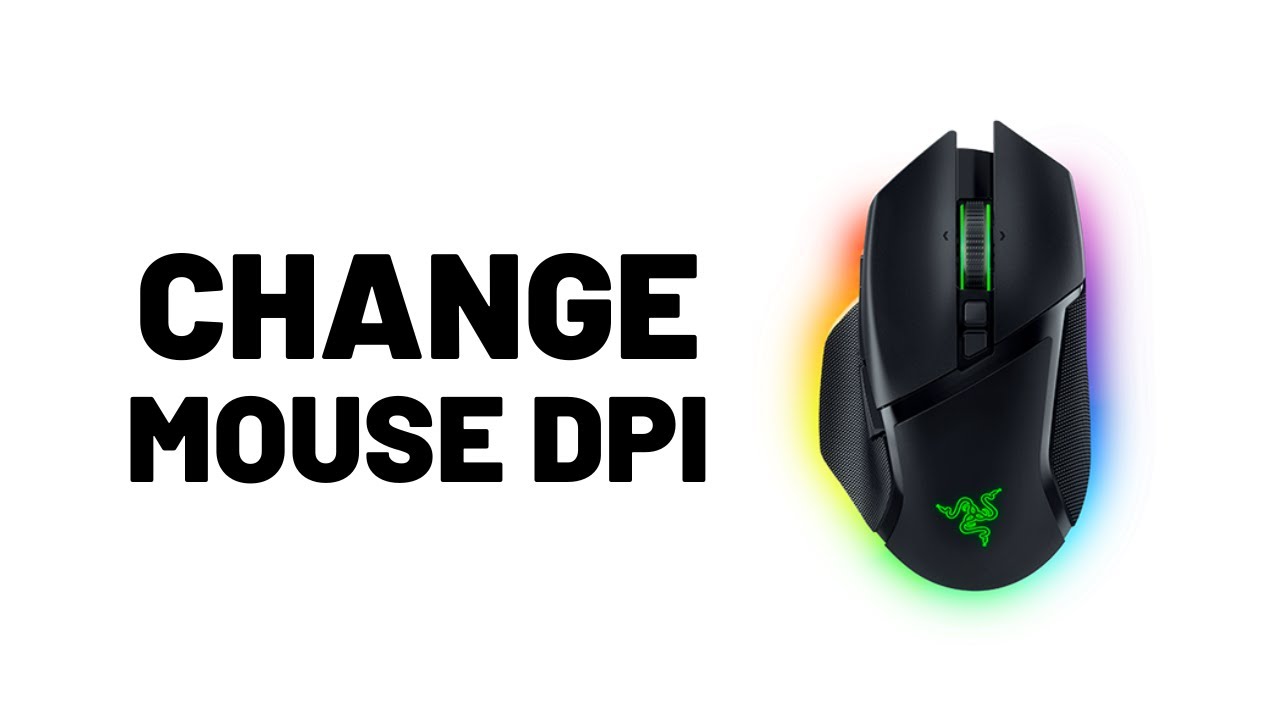 How to Change Your Mouse DPI - Updated 2023 - YouTube