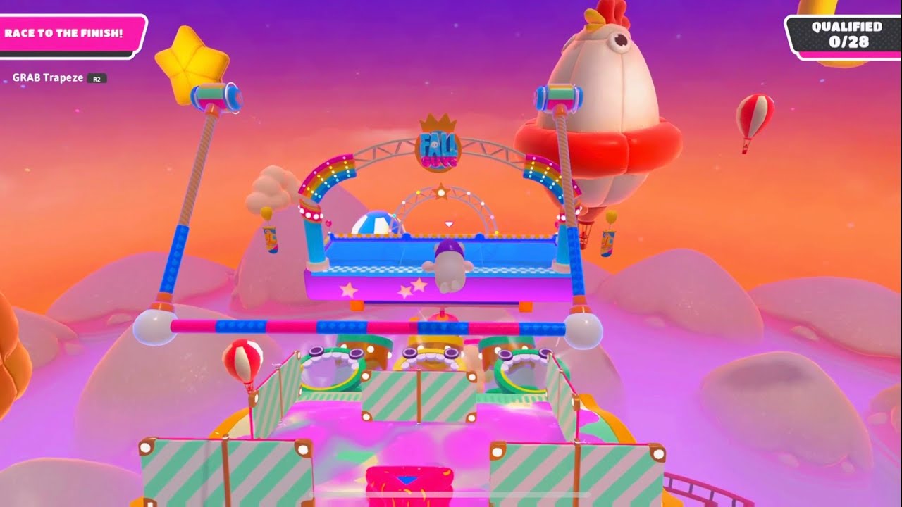 Clean Party Promenade Run in Fall Guys (Less Than 1 Minute) - YouTube