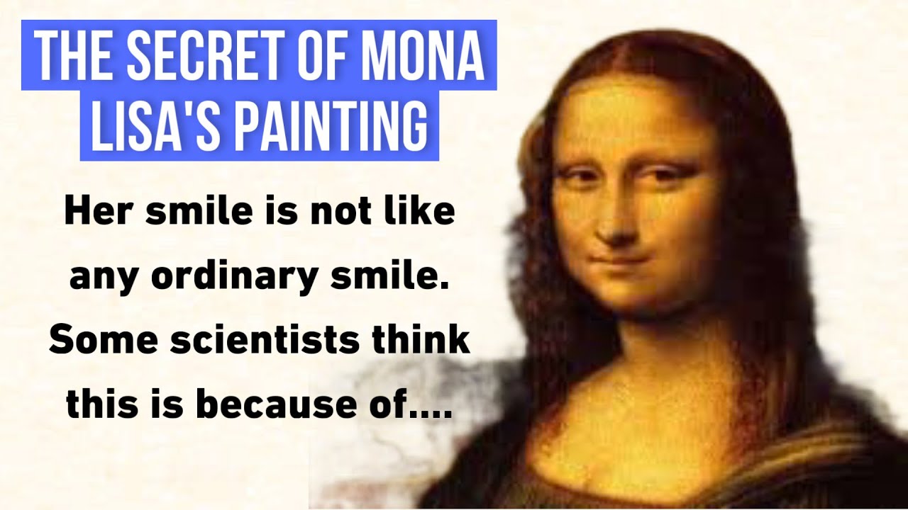 The Secret Of Mona Lisa Painting 🔥| Learn English Through Story ...