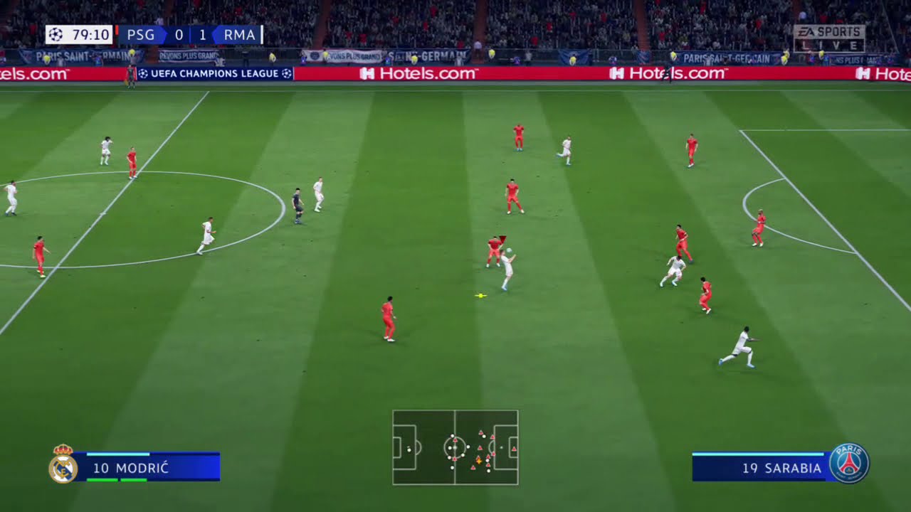 Luka Modric skill pass Slomo - YouTube