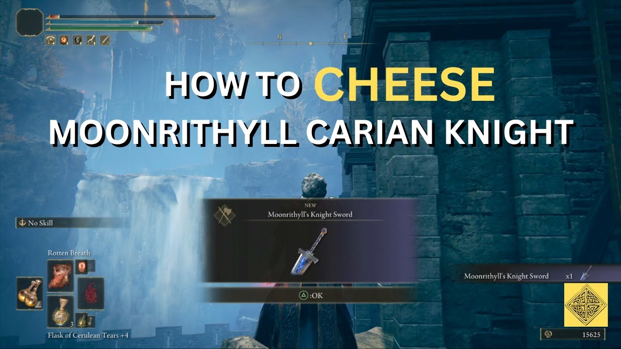 How to Defeat MOONRITHYLL CARIAN KNIGHT At Castle Ensis - Shadow of the ...