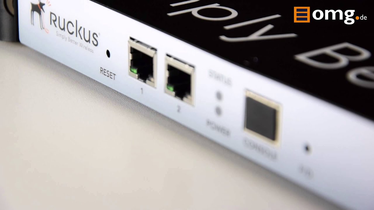 Ruckus ZoneDirector 1200 - Unboxing - YouTube