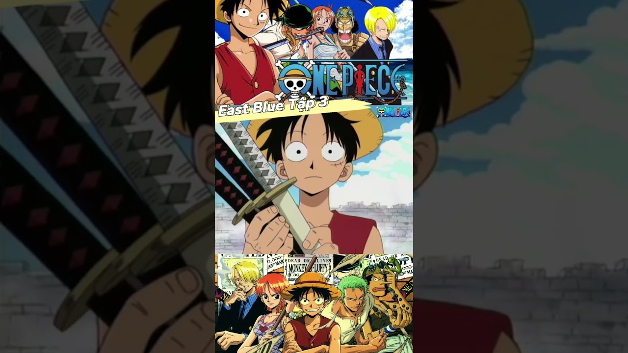 One Piece Tập 3: Hạ Morgan tay rìu - Luffy cùng Zoro lên đường (3 ...
