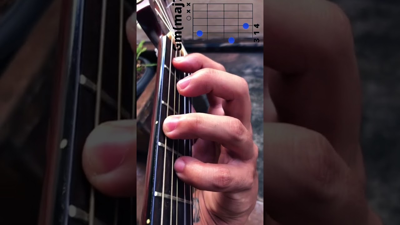 Sol Menor Com Sétima 7+ Natural Sem Pestana Gm(maj7) - YouTube