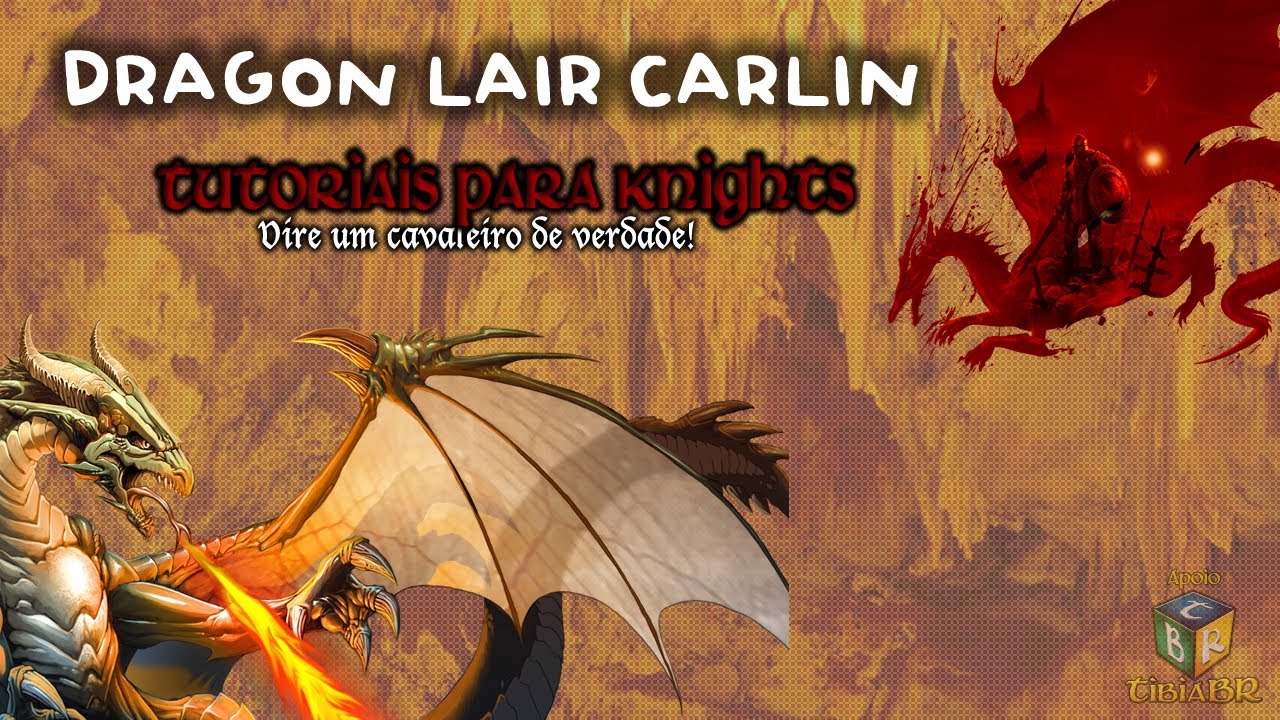 Tutorial Knight Tibia - Dragon Lair CARLIN - YouTube