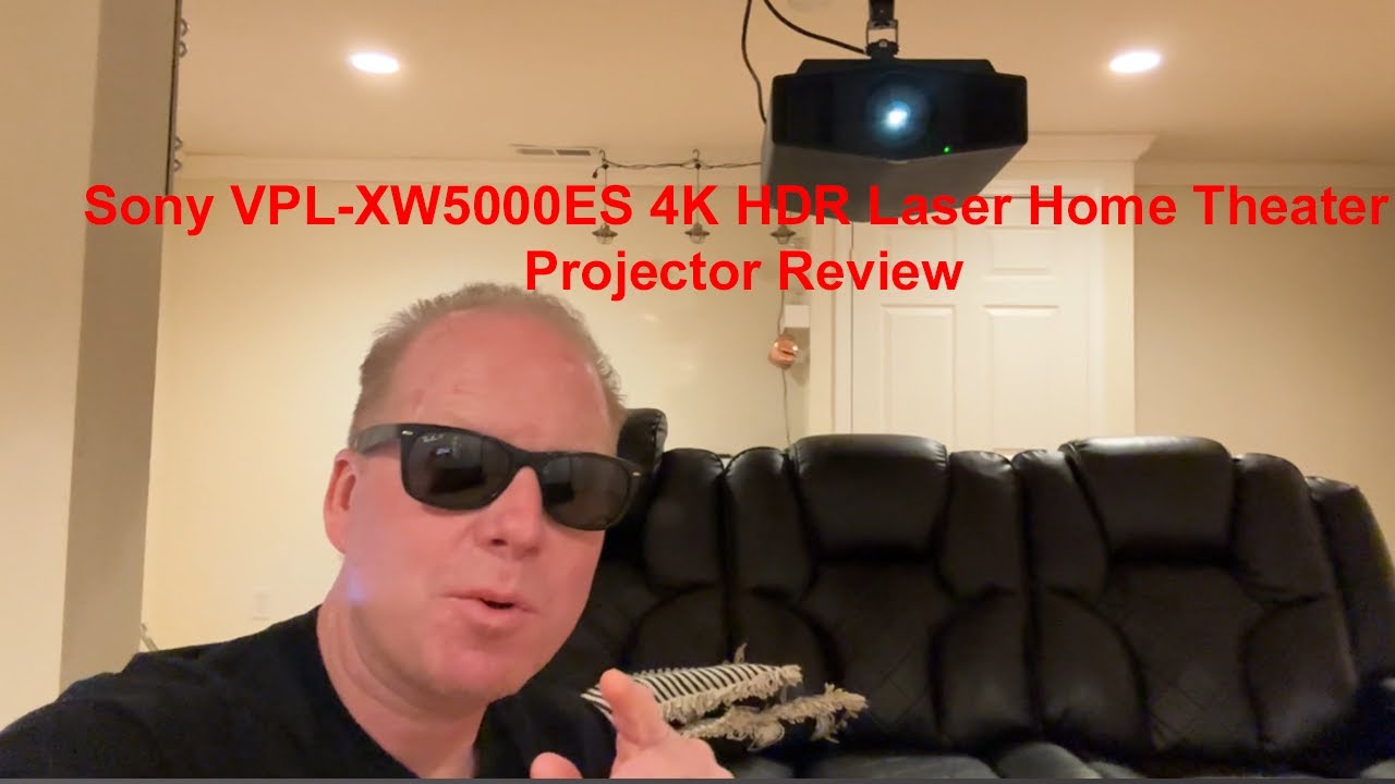 Sony VPL-XW5000ES 4K HDR Laser Home Theater Projector Review with Film ...
