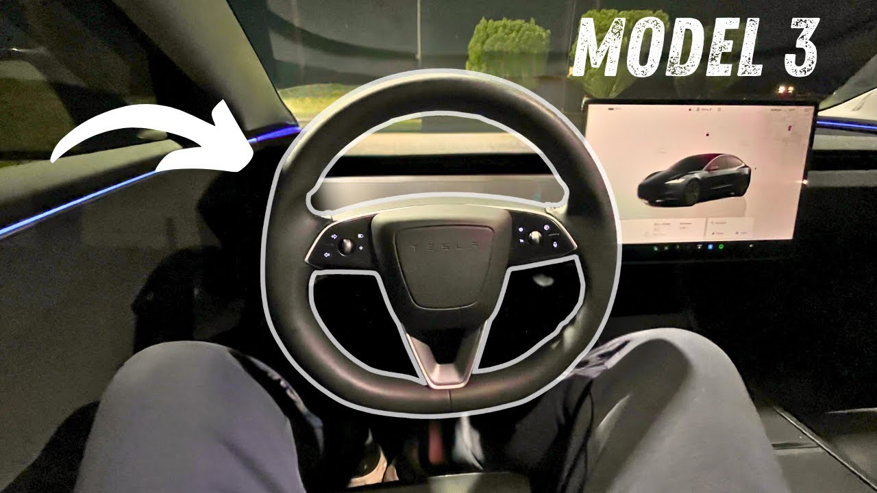 2024 Tesla Model 3 Full Self Drive | Quiet Night Time POV Drive - YouTube