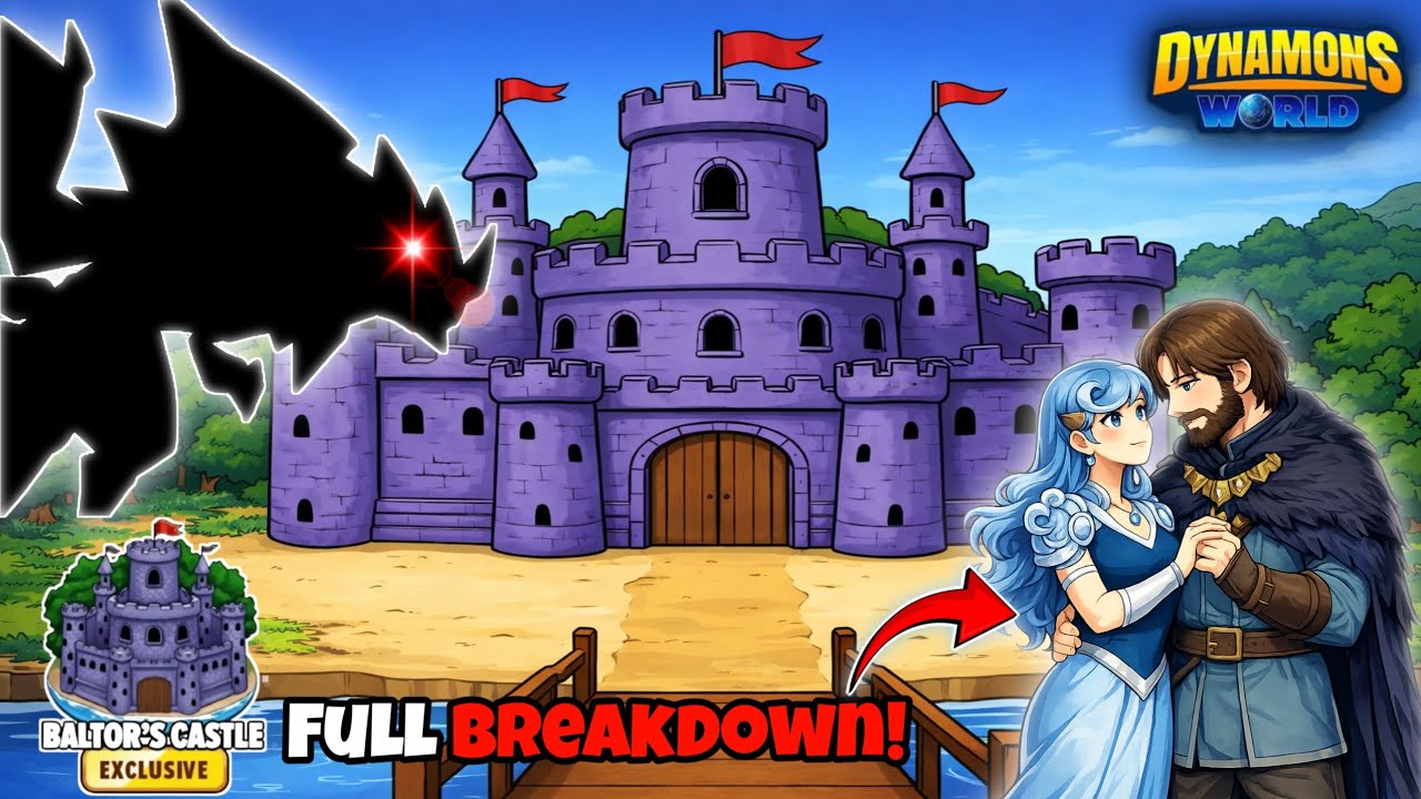 Dynamons World New Map Baltor's Caste 🏰 Full Breakdown 😲 | New Dynamon ...