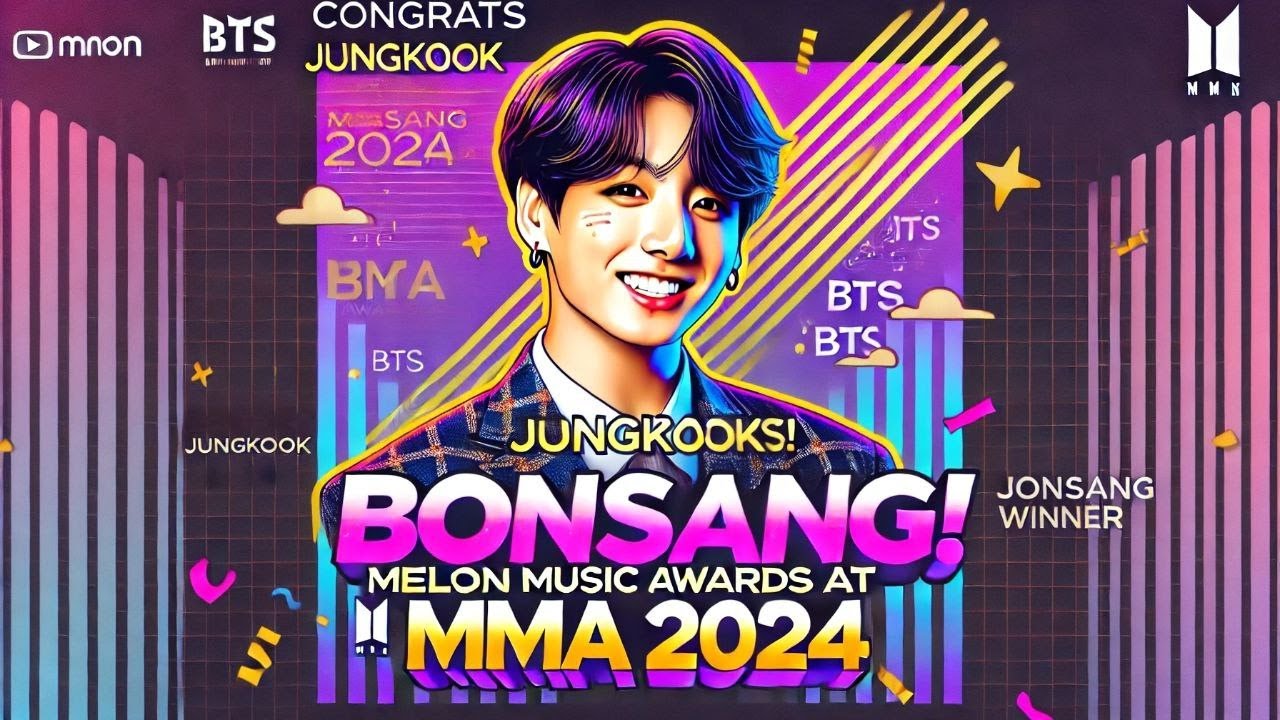 BTS Jungkook wins the Bonsang Award at the 2024 Melon Music Awards ...