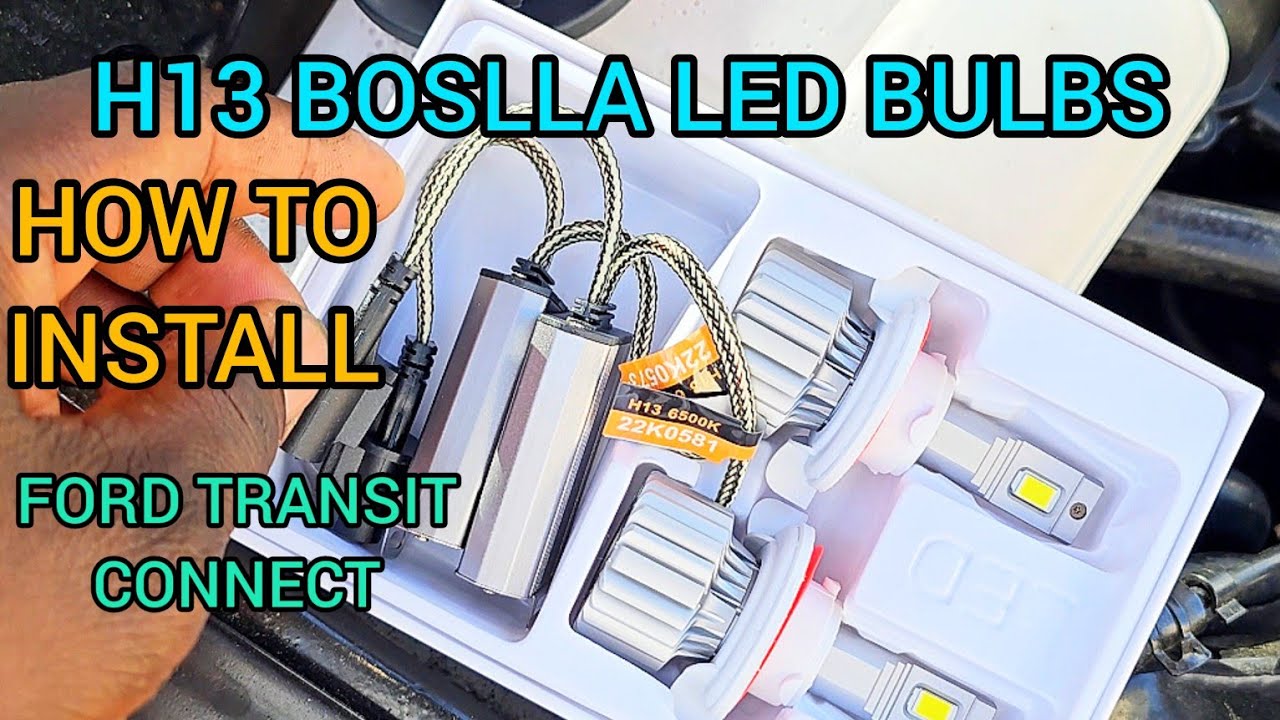 How to install Led bulbs in your ford transit connect DIY - YouTube