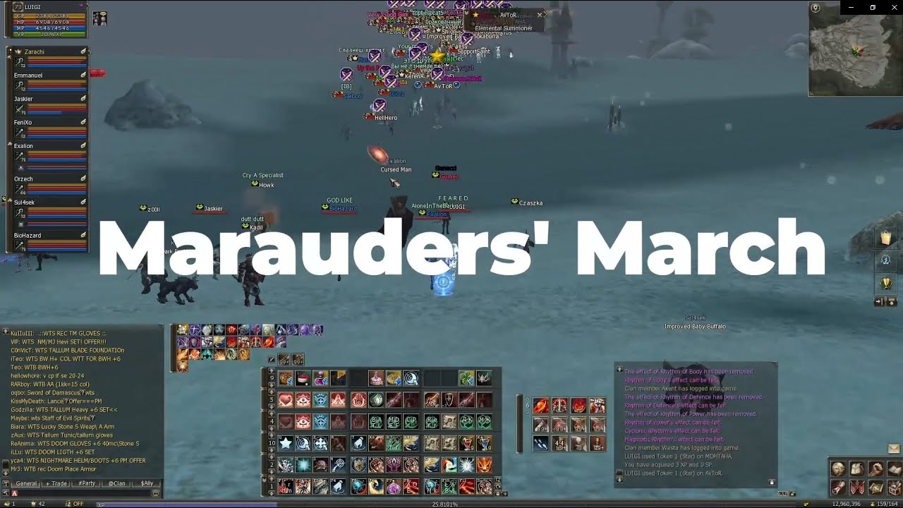 L2 Eglobal MW - Sorc Epics - Maruders March - YouTube