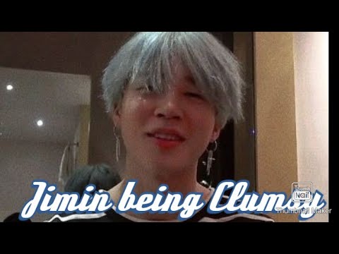 Jimin being clumsy