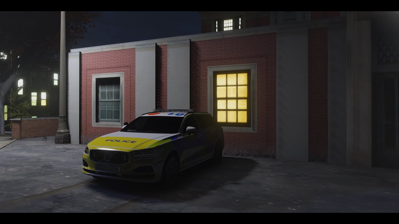 Policing London GTAIV Public Server - FiveM New Volvo V90 - YouTube