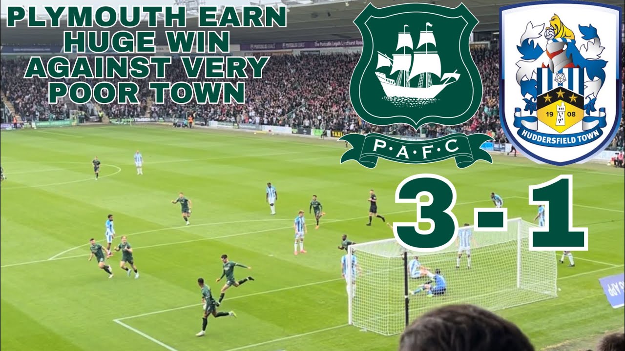 PLYMOUTH FANS GO CRAZY AS THEY CRUISE PAST TOWN Plymouth Argyle Vs ...