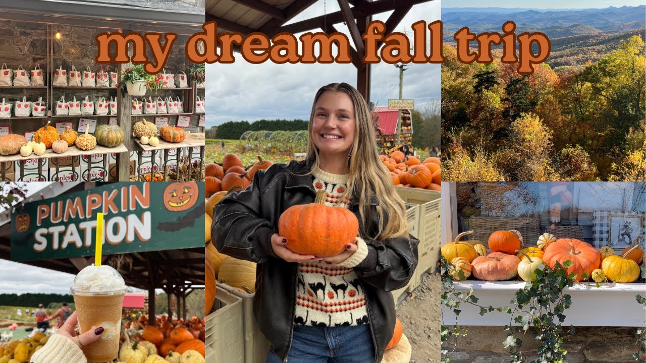 MY DREAM FALL TRIP!!🎃🍂 pumpkin patches, fall leaves, cute small towns ...