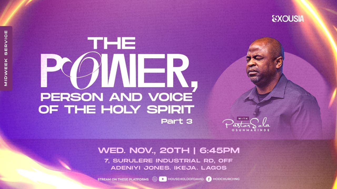 Exousia (Midweek Service - 6:45PM) - Live Stream | 20th November 2024 ...