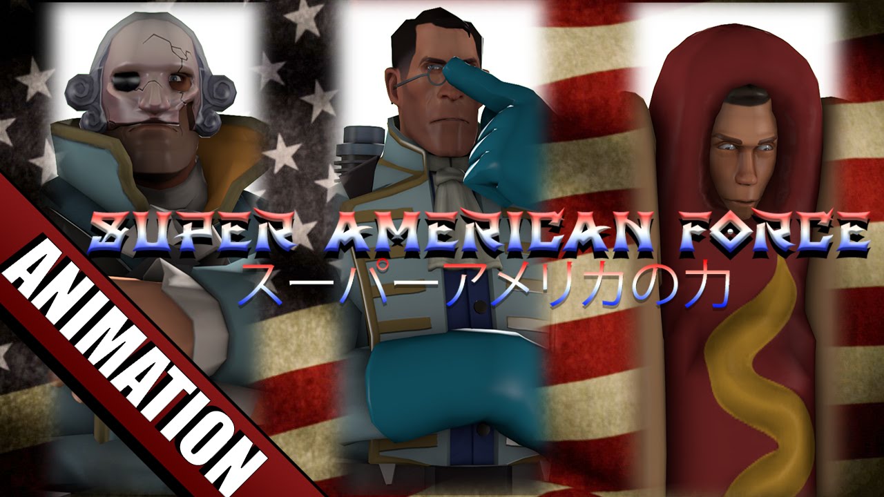 Super American Force OP 1 (A Weeaboo 4th Of July 2016) - YouTube