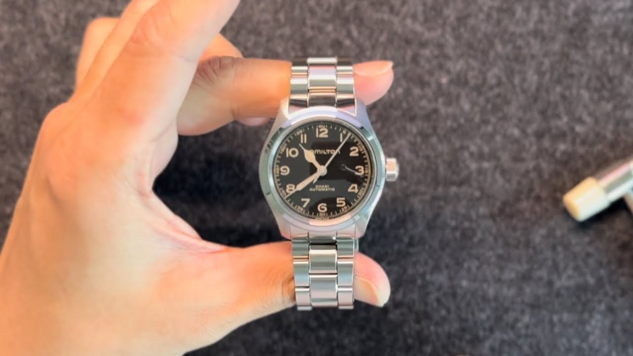 Upgrading My Hamilton Murph 38 to the Metal Bracelet + Link Adjustments ...