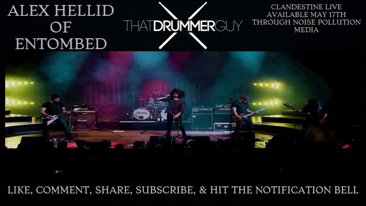 Interview with Alex Hellid of Entombed - YouTube