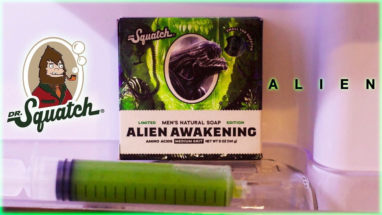 ALIEN AWAKENING | Dr. Squatch | Alien Soap Review - YouTube