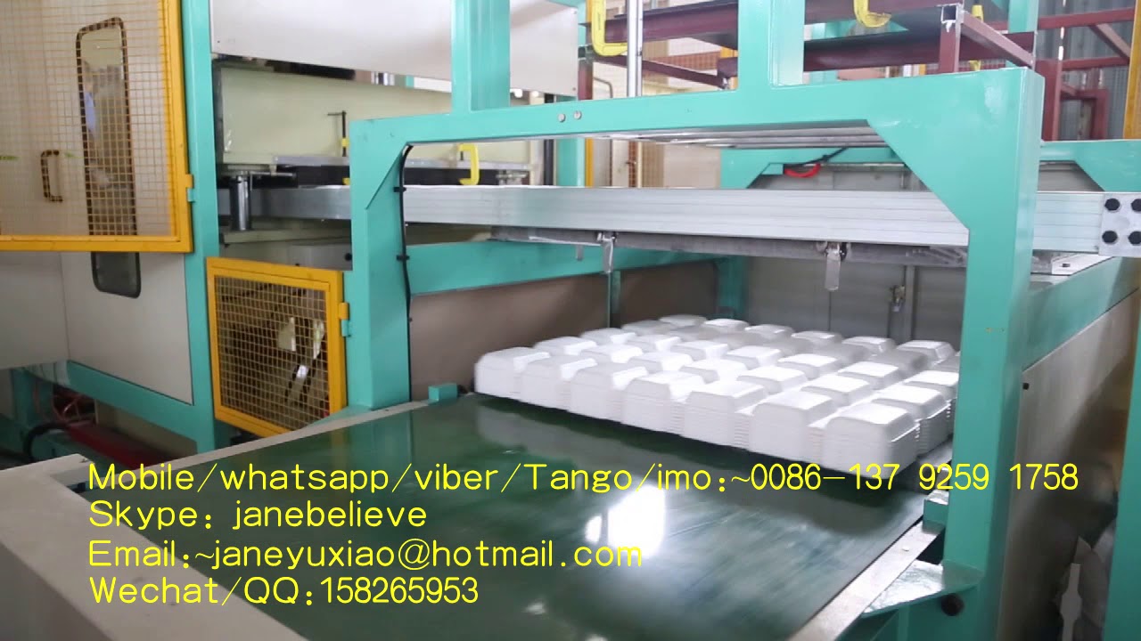 PE foam machine/PS foam plate making machine/EPS cup machine factory ...