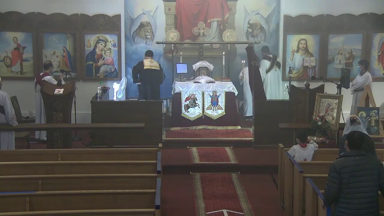 St Philopater & St Mina Wayland Services - YouTube