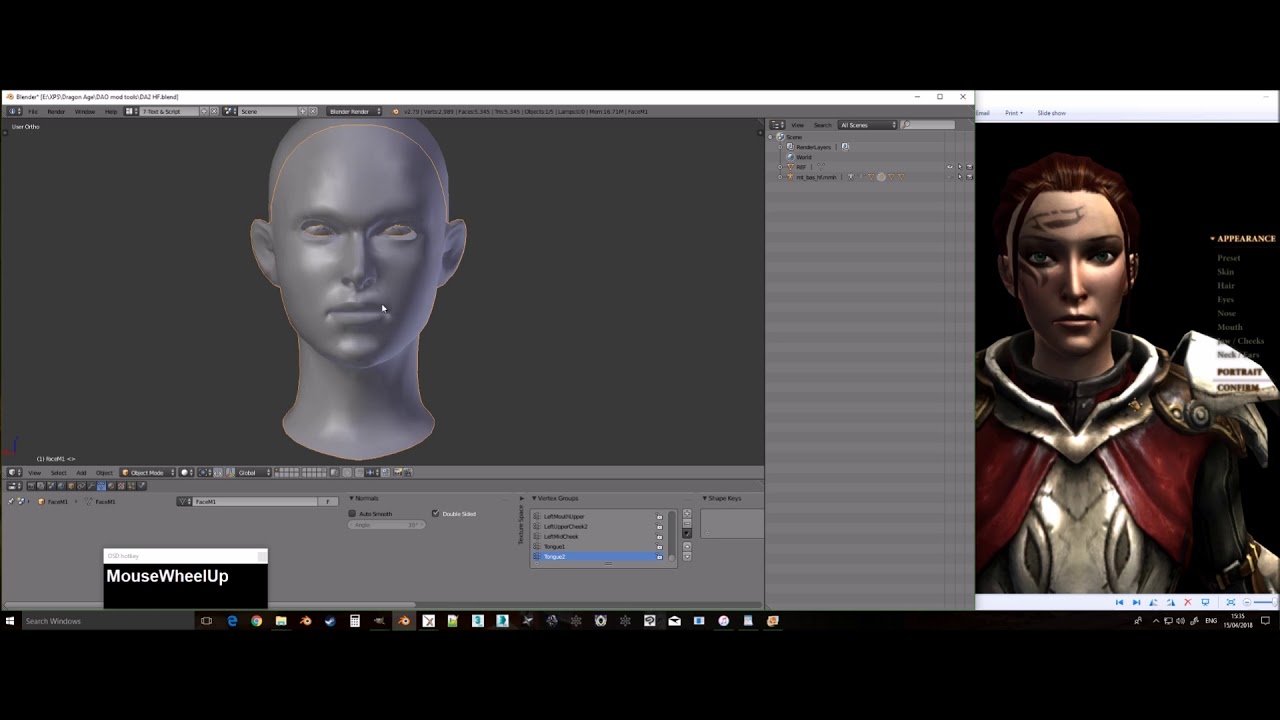DA2 Custom Hawke Tutorial - YouTube